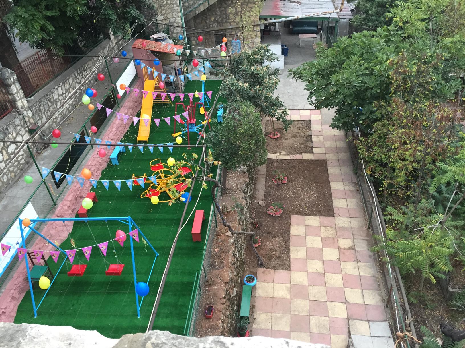 New garden for FAID’s deaf pupils | Lebanon Trust