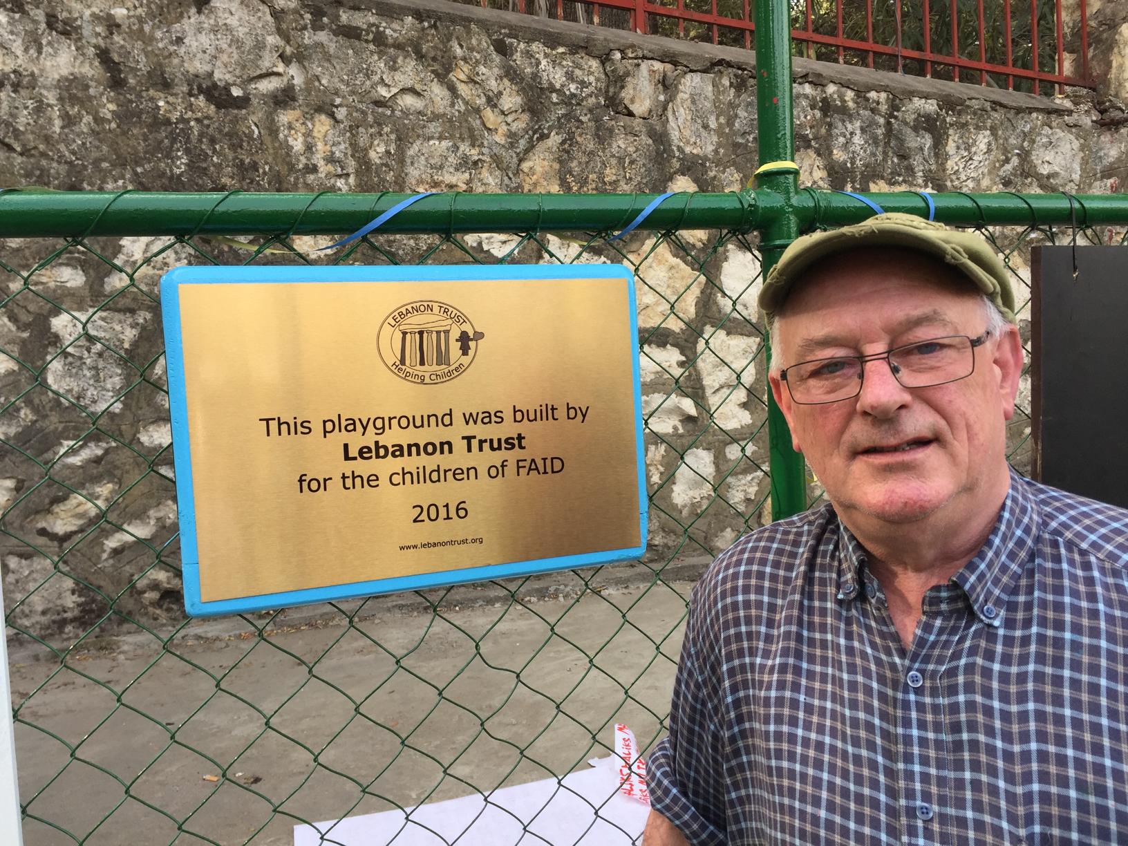 New garden for FAID’s deaf pupils | Lebanon Trust